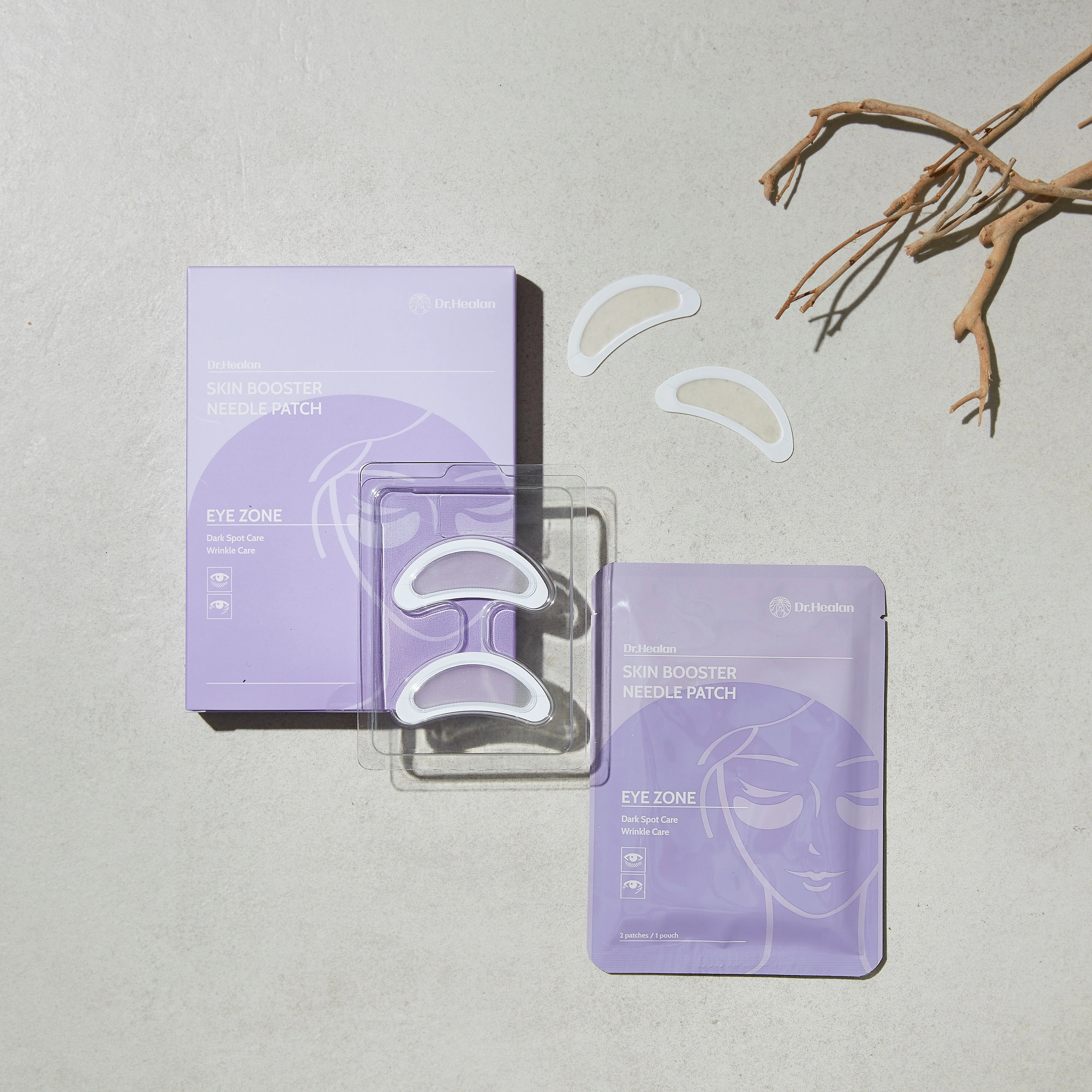 Dr. Healan Skin Booster Needle Patch Eye Zone Skin Booster Micro needle ...