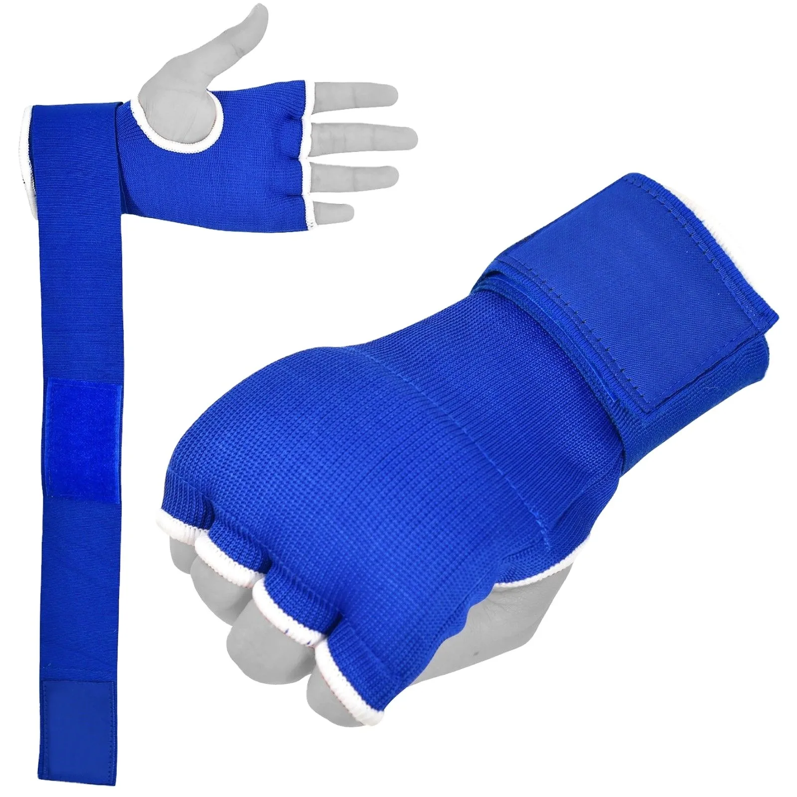 Custom Printed Boxing Gel Padded Hand Wraps - Wholesale Inner Gloves ...