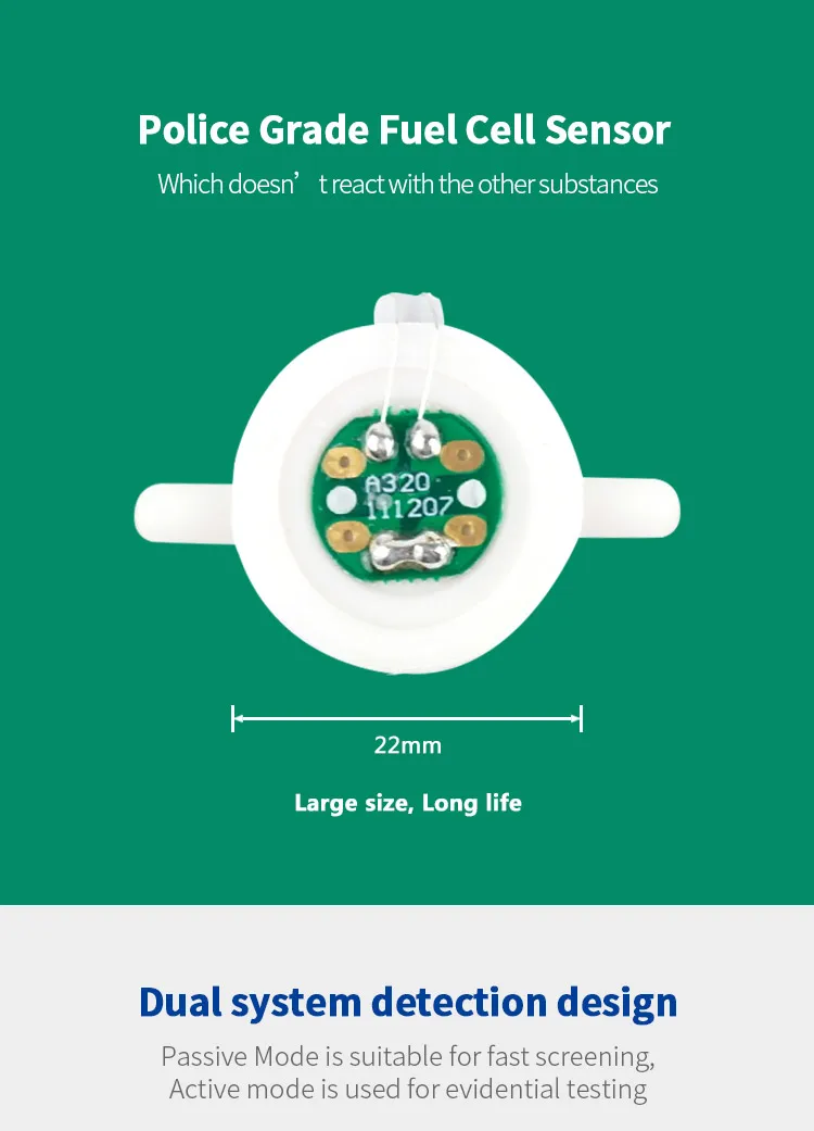 Professional Digital Built-in Printer Alcohol Tester For Law ...