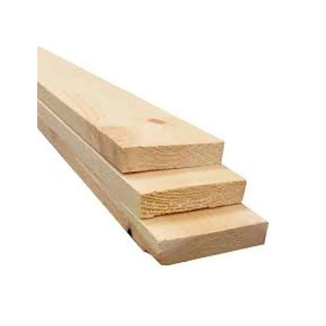 Factory Unfinished Solid Wood Plank Blocks Pine Lumber Board Timber ...