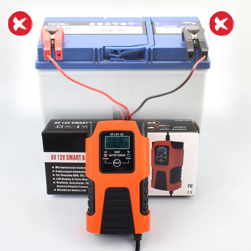 2-amp Smart Charger - Trickle Charge & Desulfate Batteries