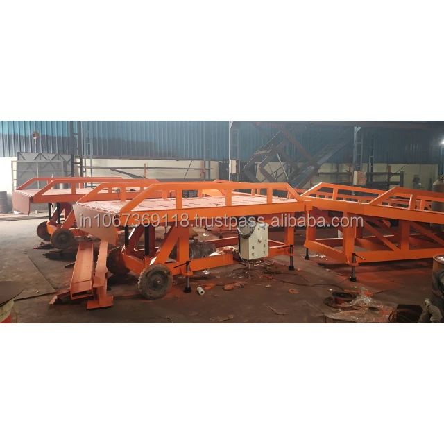 Hydraulic Dock Ramp Container Loading Unloading Ramp Mobile Loading ...