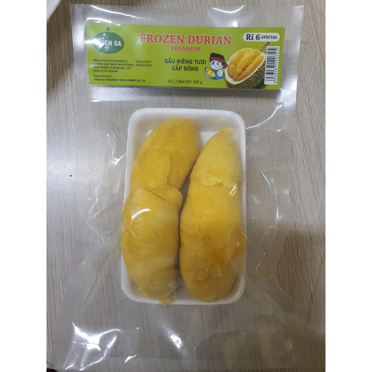Frozen Monthong Durian Vietnam Dried Durian - Viet Fruit Good Texture ...