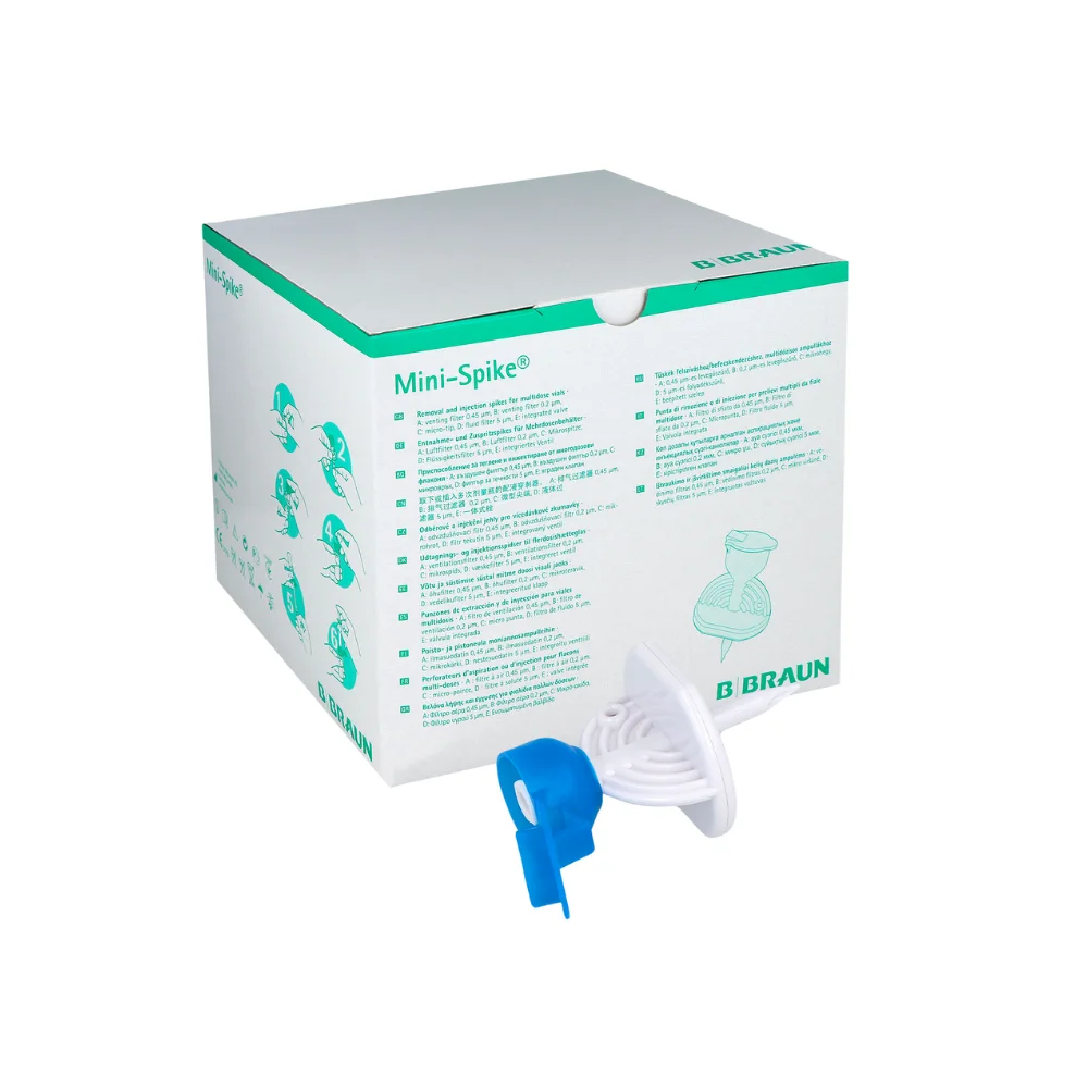 B. Braun Mini-Spike® Filter, With Integrated 5 Μm Particle Filter and ...