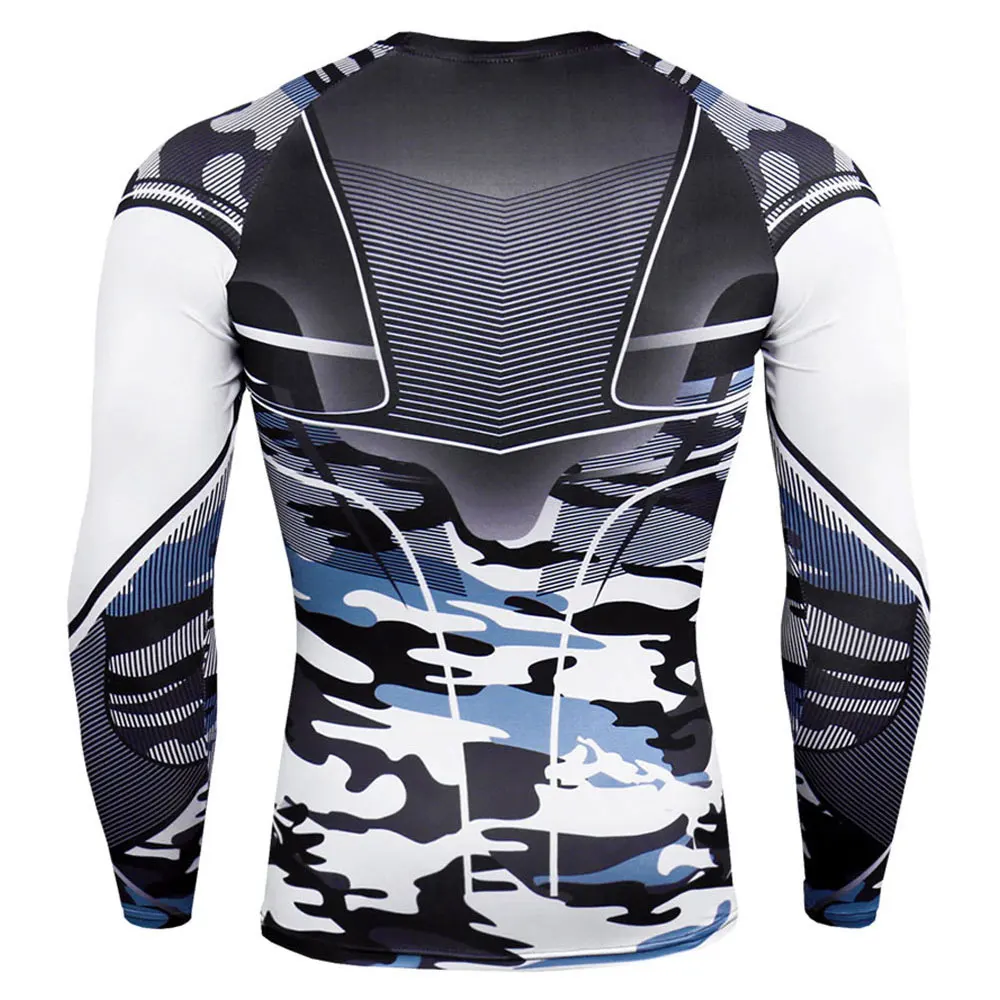 Breathable Gym Wear Rash Guard Fight Training Gear Rash Guard High ...