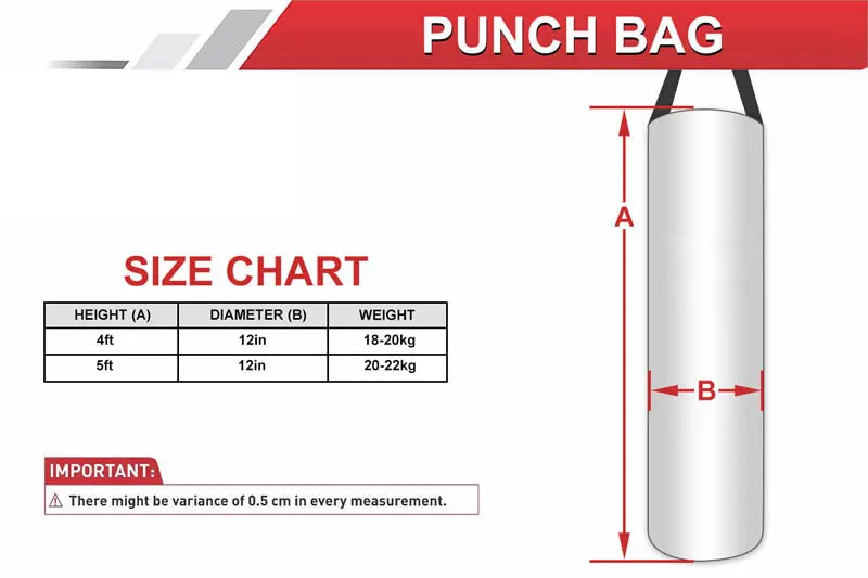 Adjustable Training Target Boxing Punching Bag - Enhance Your Sport Gym ...
