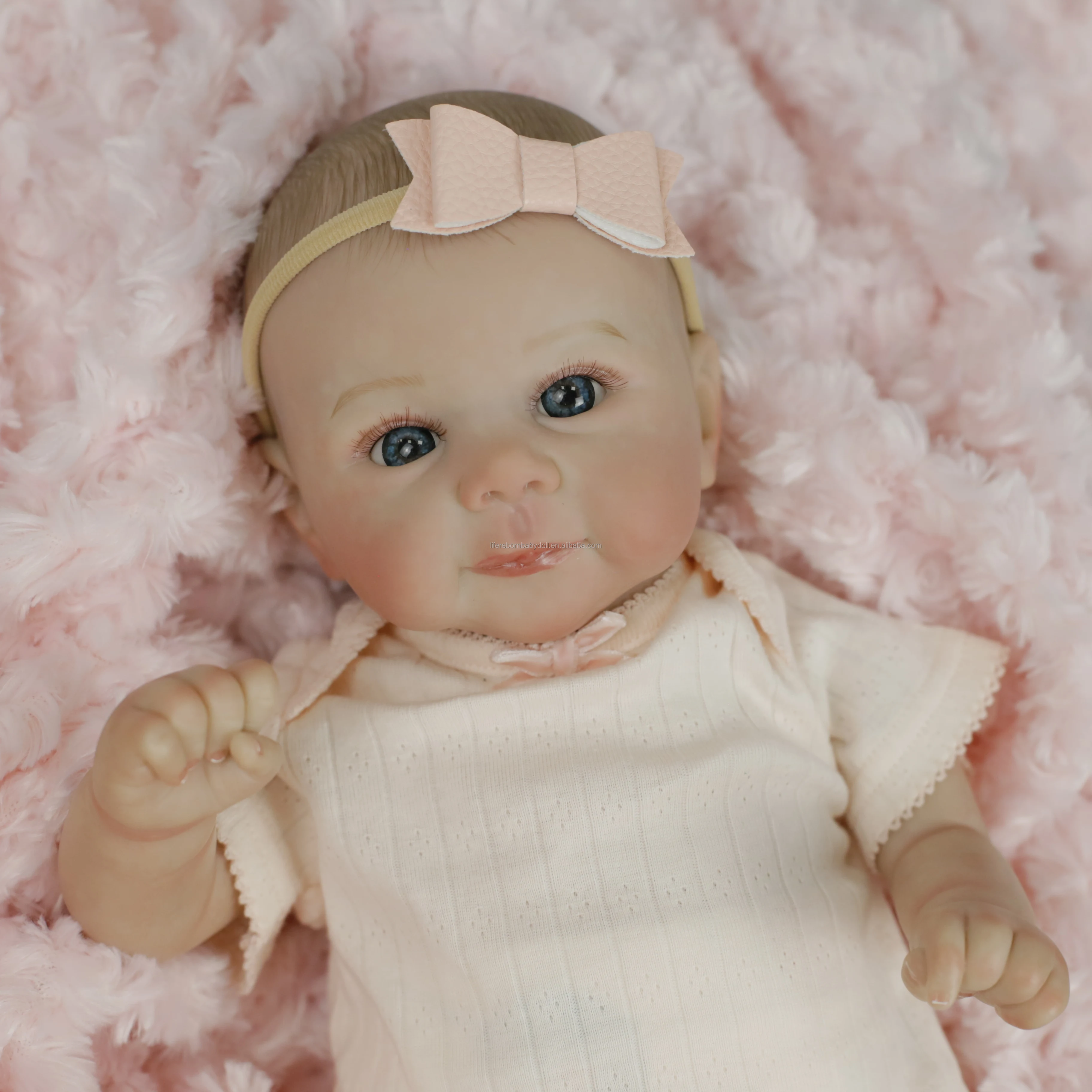Lifereborn 17Inch Smiling Awake Reborn Baby Dolls Newborn Girl Babies ...
