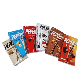 High Quality Lotte Pepero White Cookie Stick Biscuit With White ...