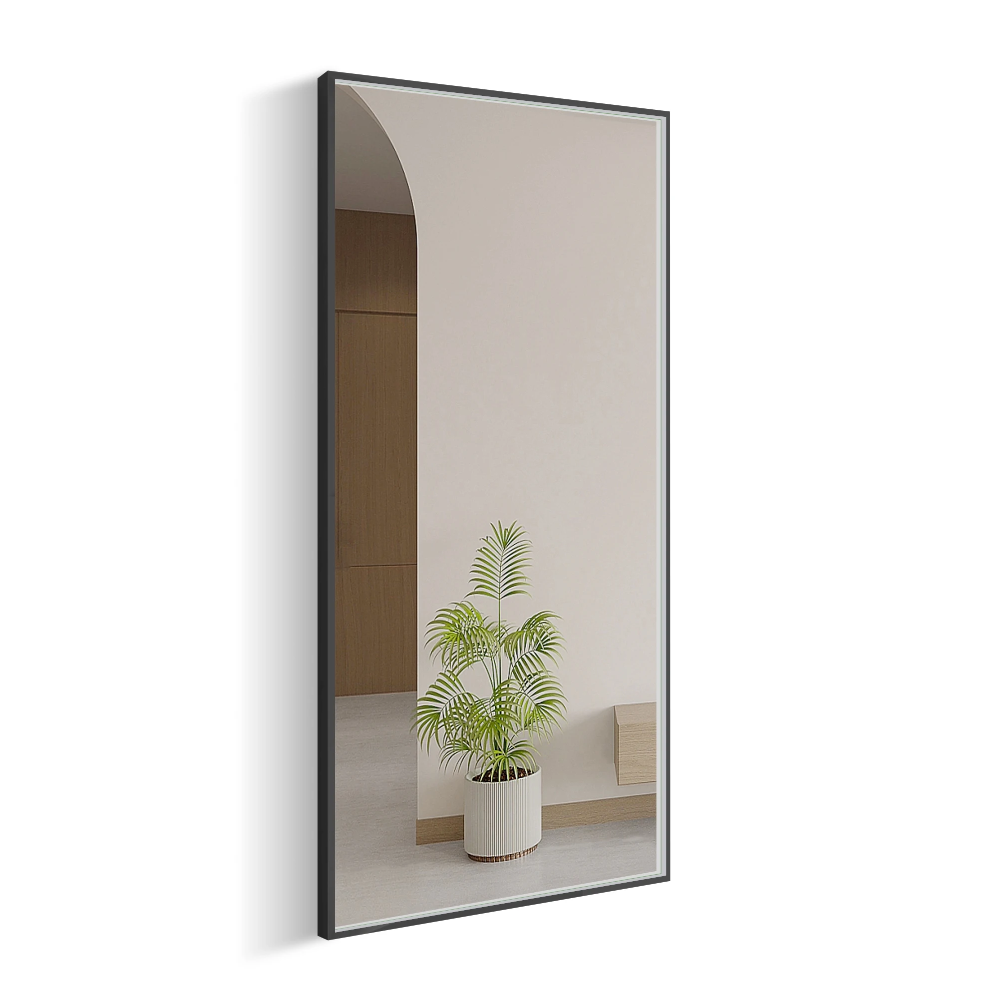 Whole Sale Full Length Pc Cover Wall Mount Mirror With Led Light - Buy ...