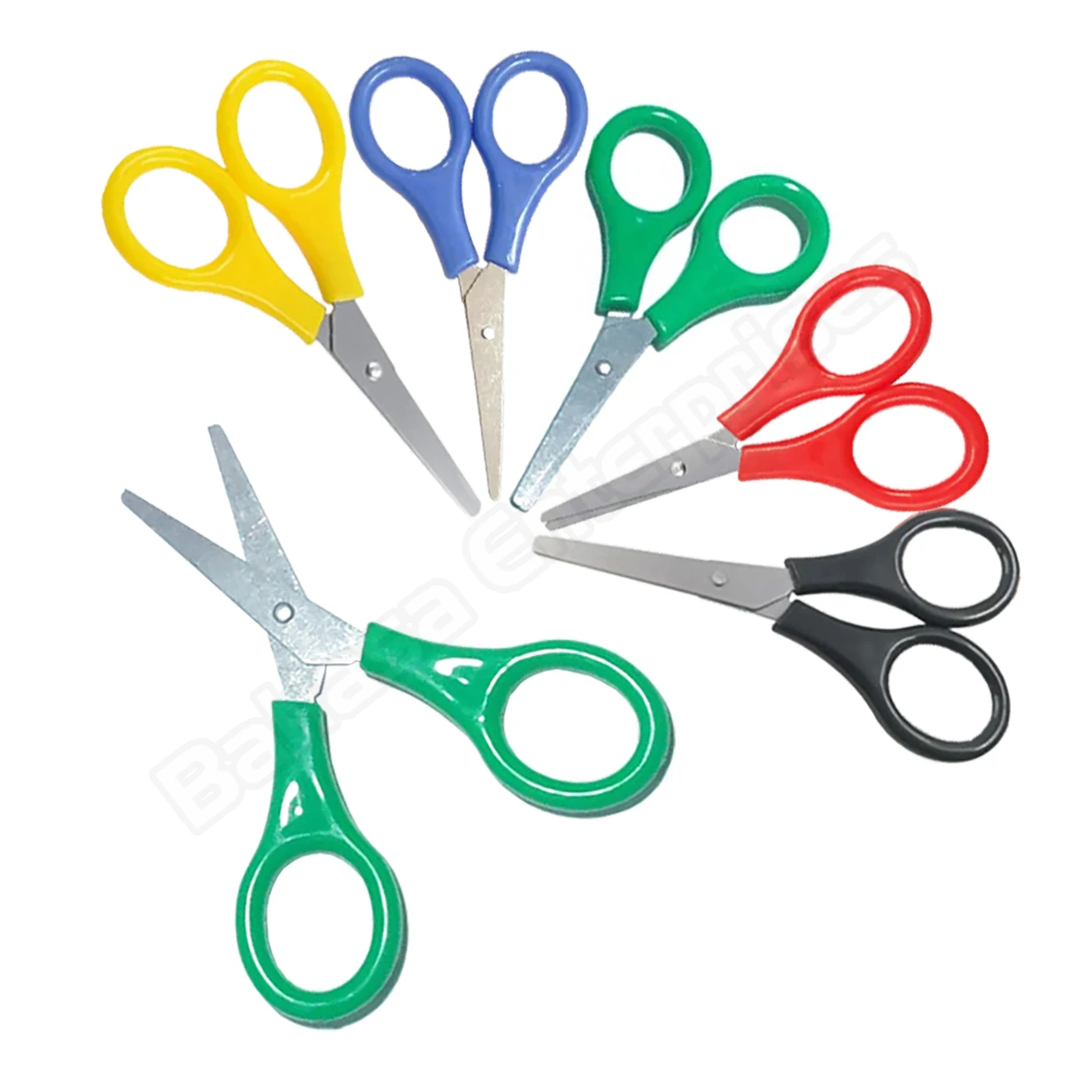 Single Piece Kids Safety Preschool Training Scissors Children Safety ...