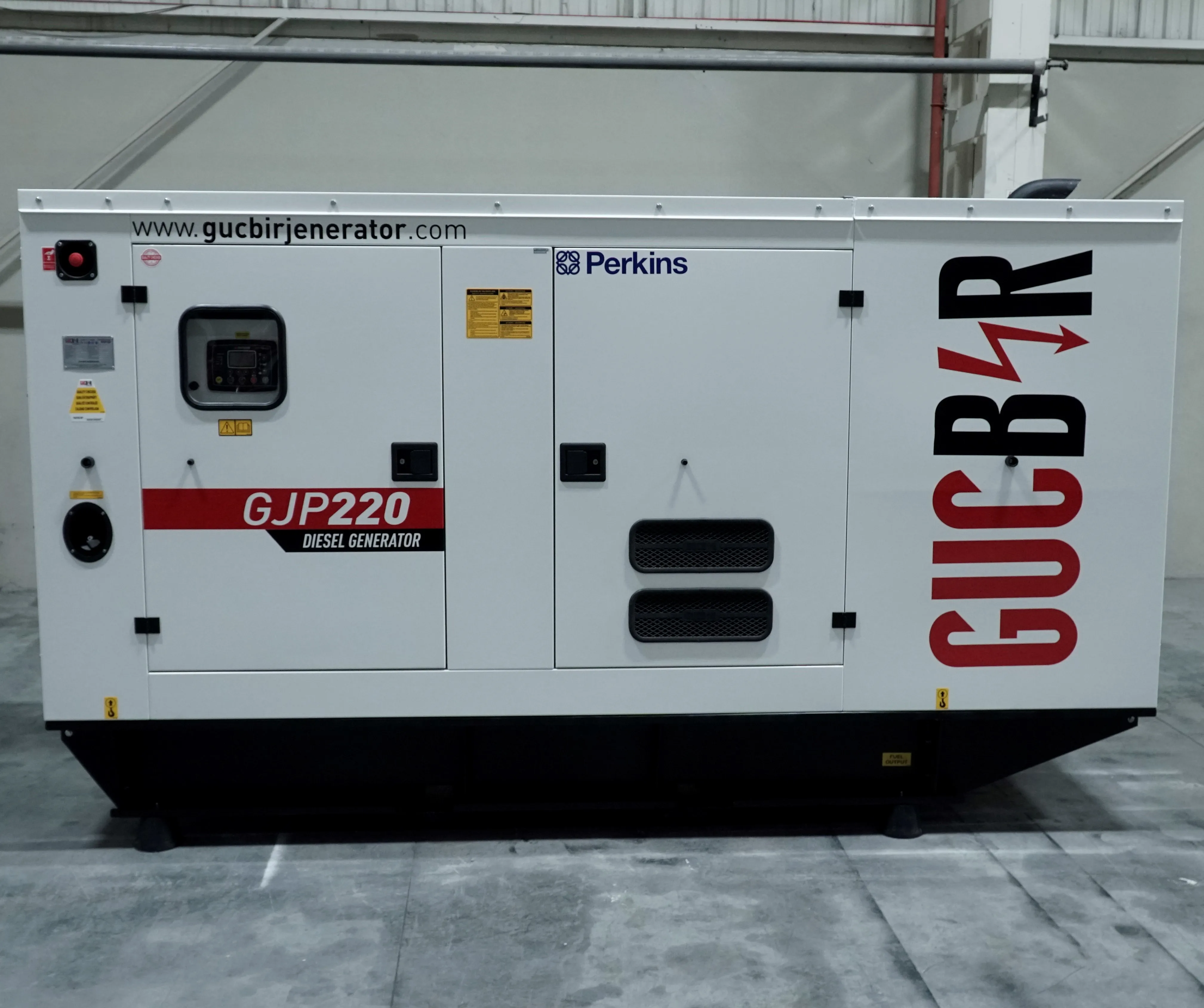 275 Kva Diesel Generator Set With Options Alternator Silent Canopy ...