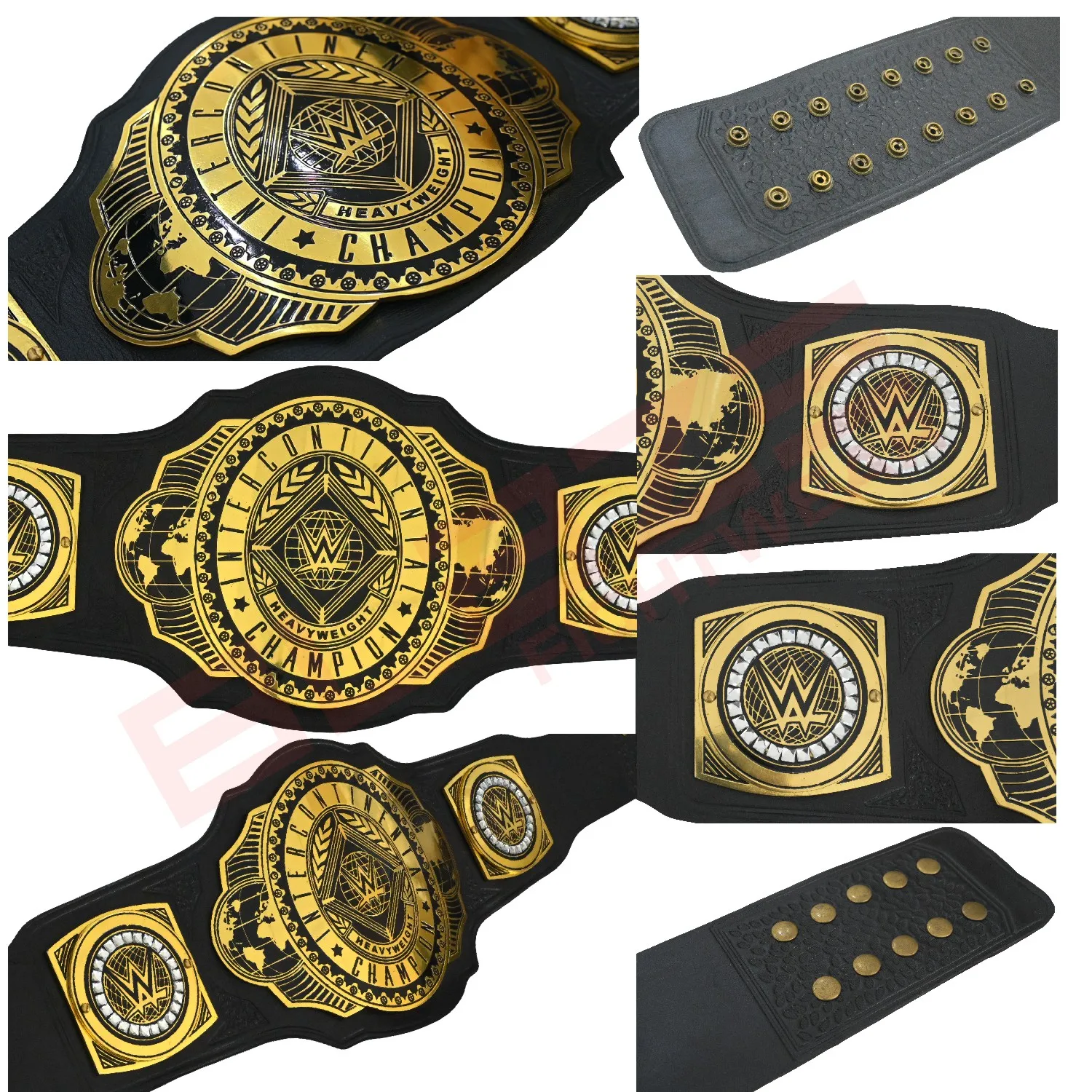 Intercontinental Heavyweight Belt Series Title Duplicate Belt Genuine ...