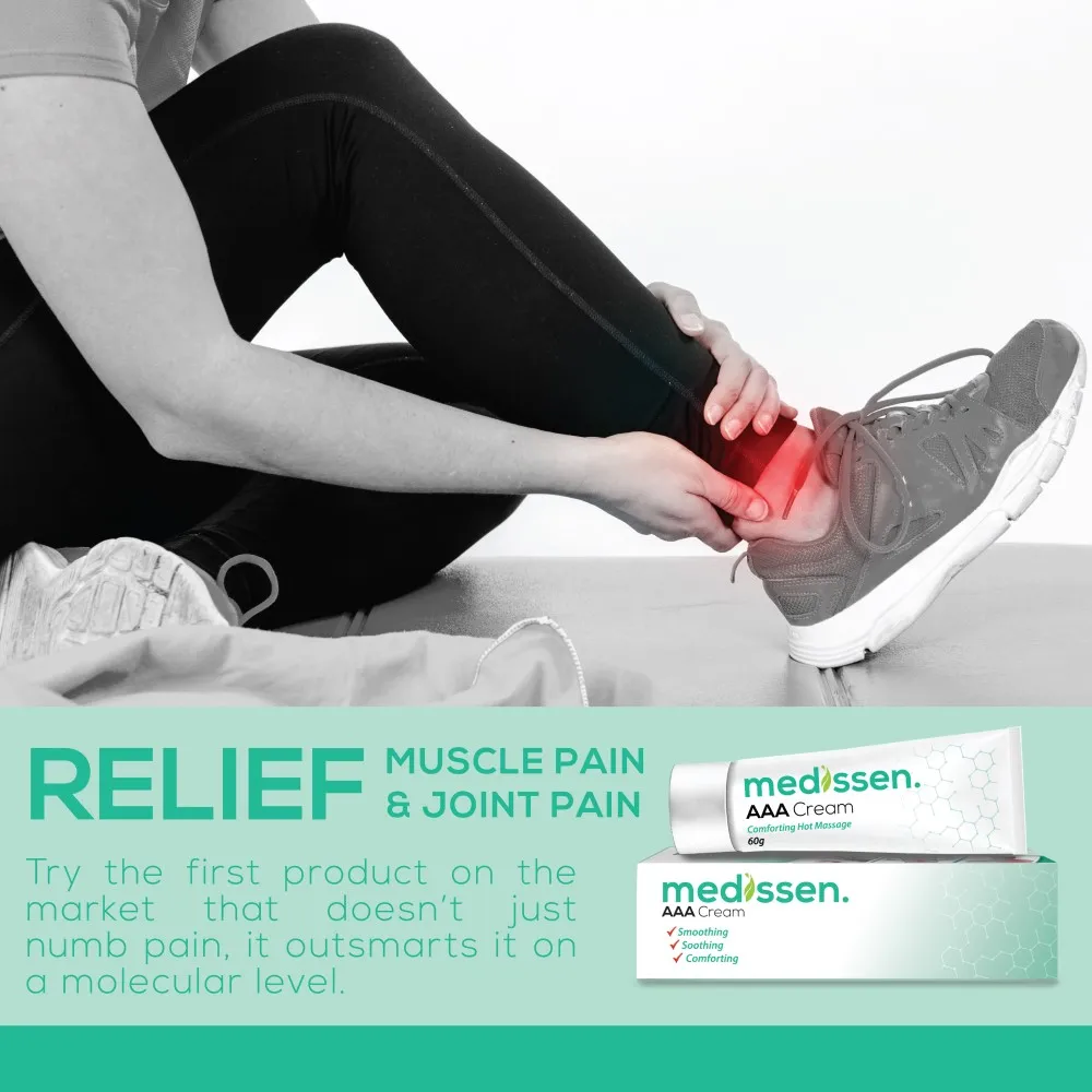 Medissen Relieved Muscles Joint Pain Cream Soothing Relief Fast Acting ...