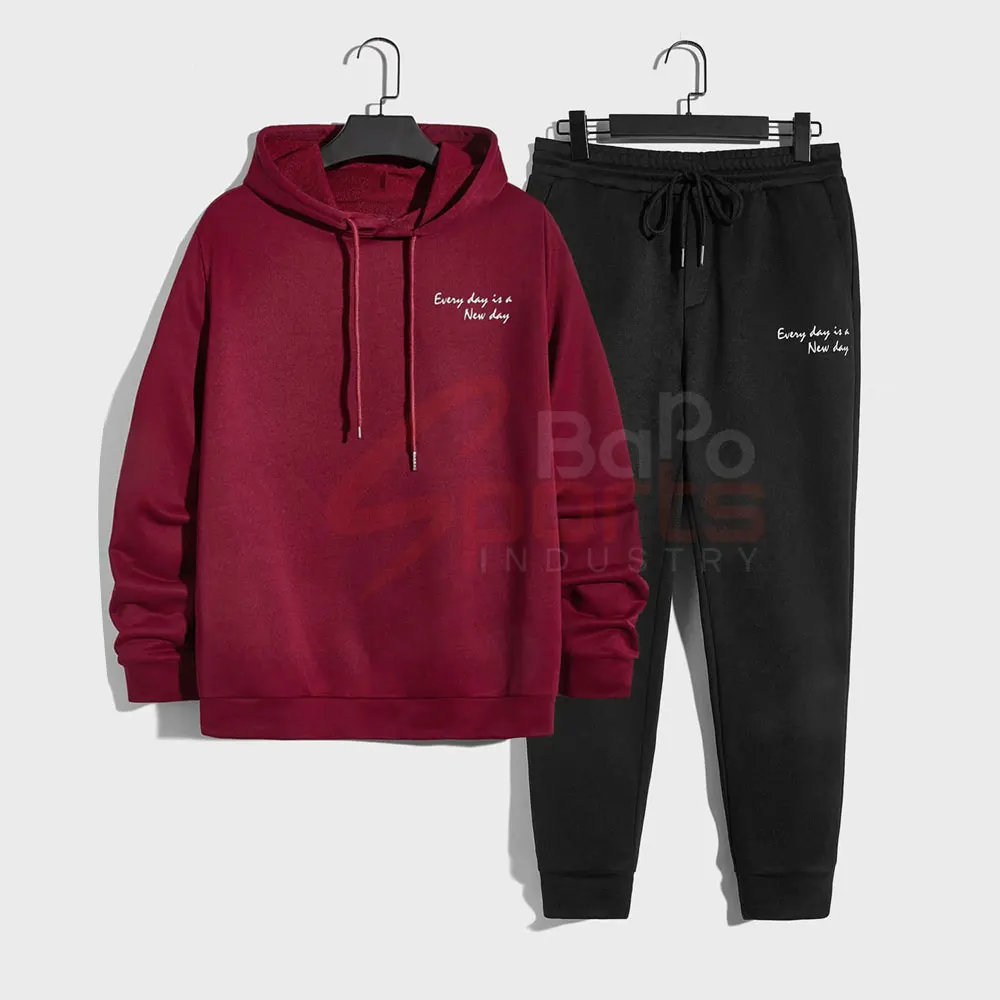 High Quality Plain Custom Tracksuits For Men Oem Service Design Casual ...