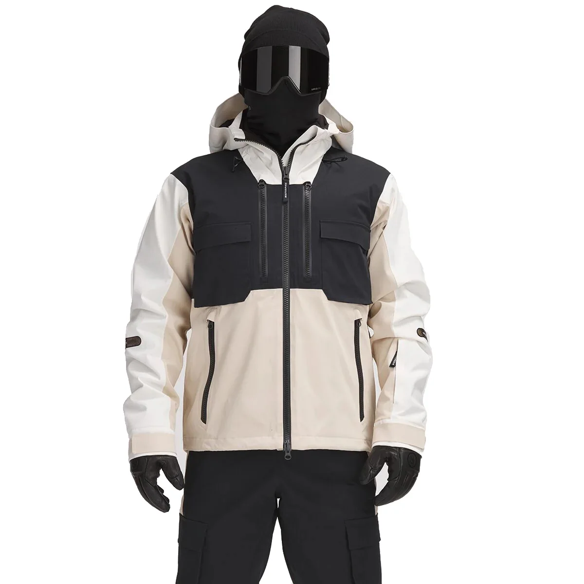 Customized Men Ski Jacket - 20000mm Waterproof & Durable