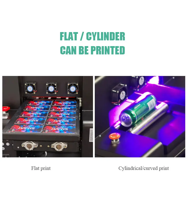 Wholesale A4/A3 UV Printer Varnish UV Flatbed Printer With L805 ...