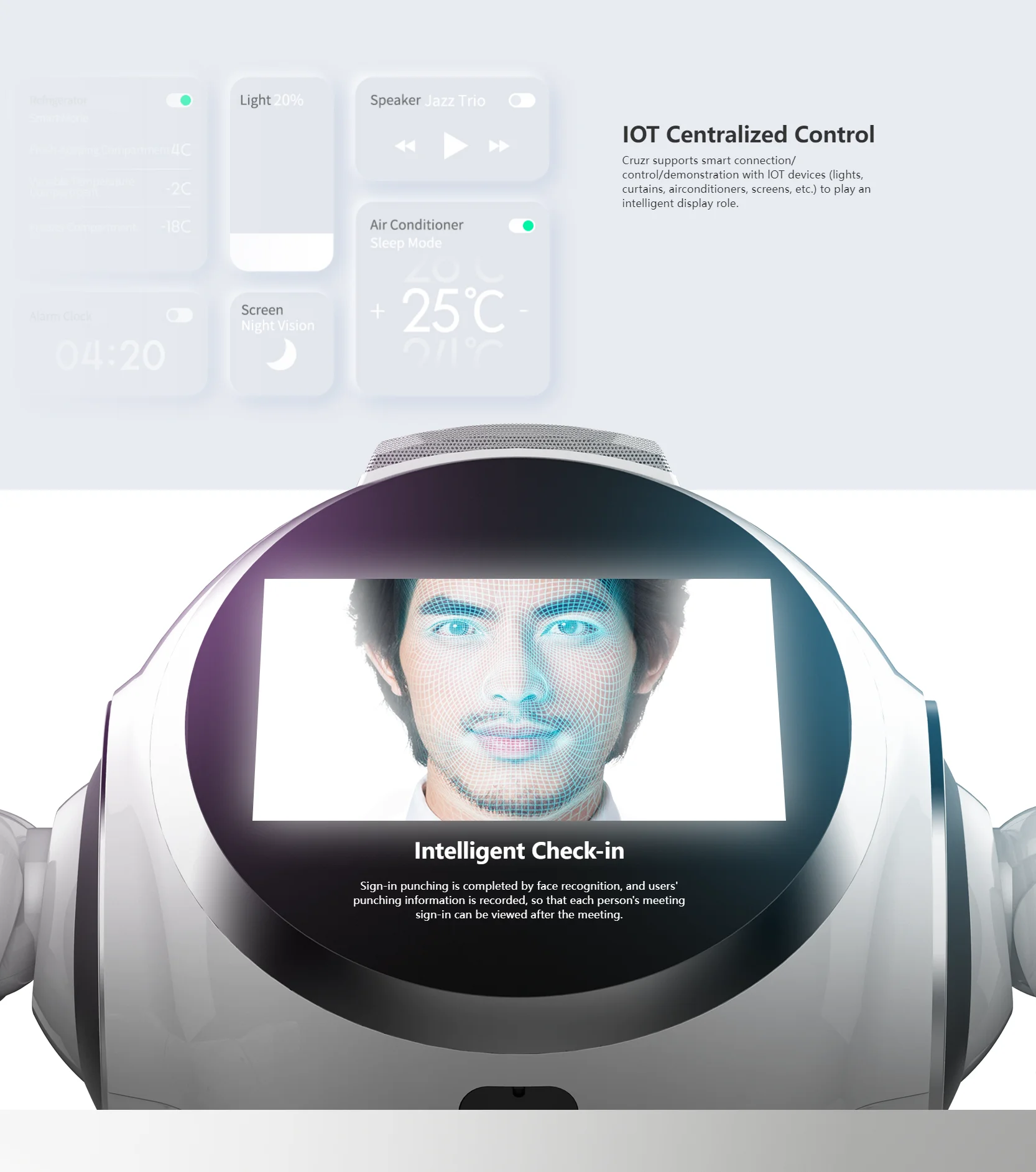 Reception Robot Voice Interaction Humanoid Intelligent Smart Welcome ...