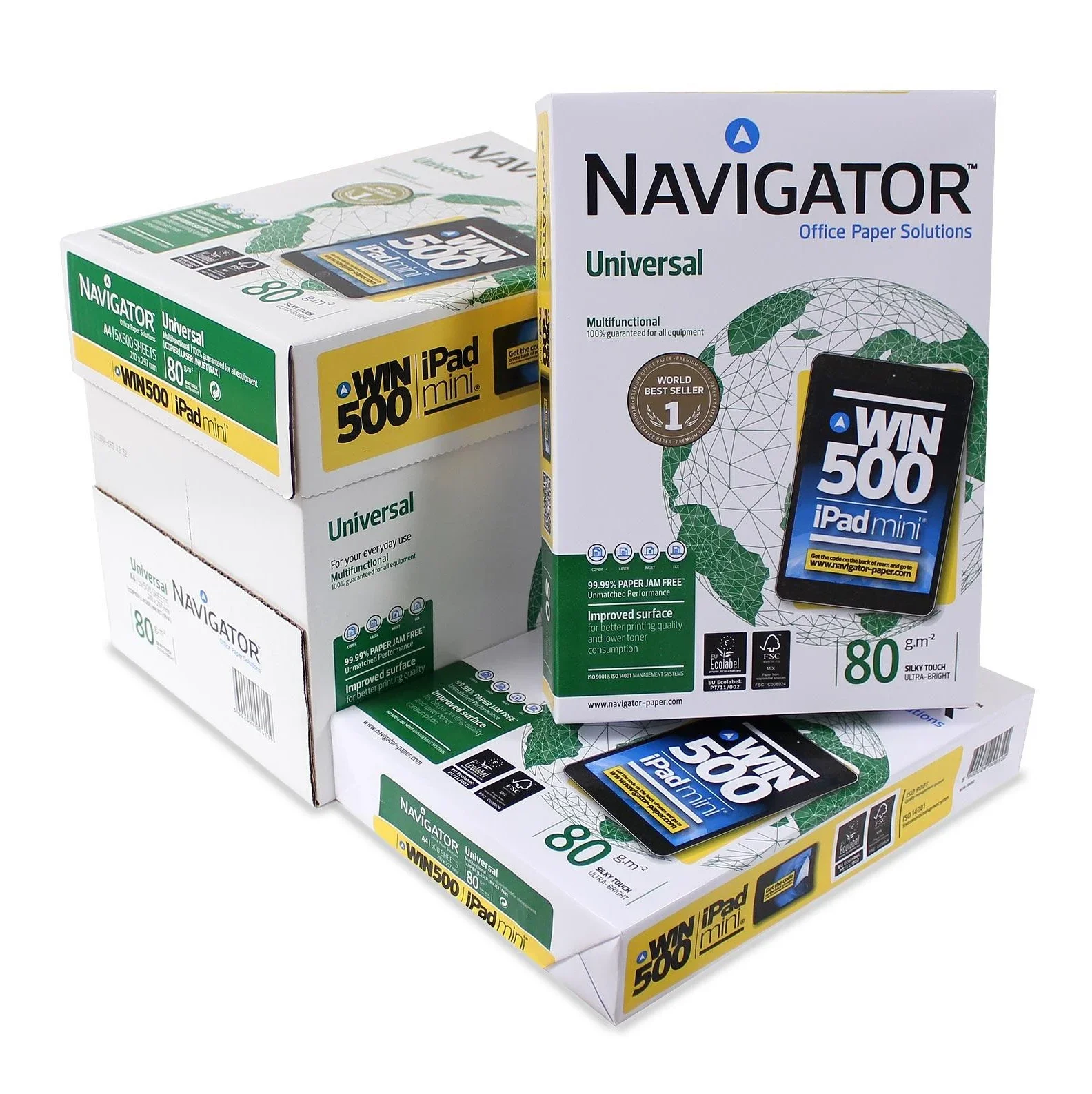 A4 Paper Double A/navigator/xerox-/ Paper One/chamex 80 Gsm 500 Sheet ...