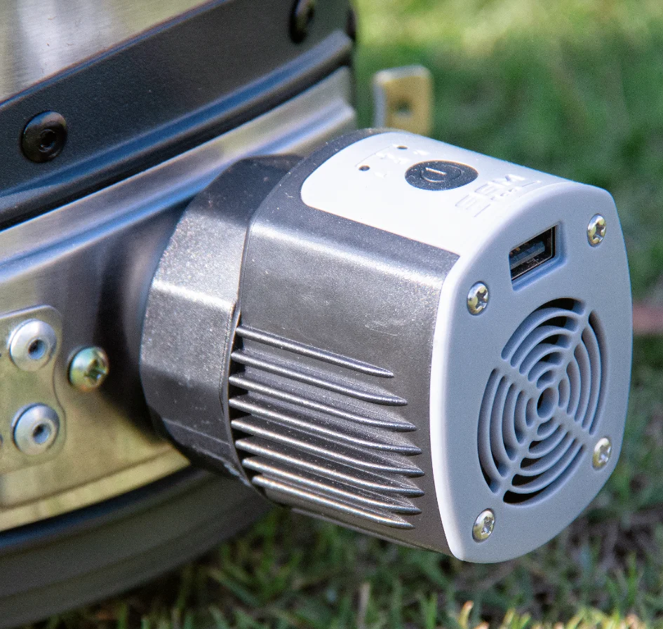 Mini Size Smokeless Cooking Fan Stove With Big Fire Household Outdoor ...