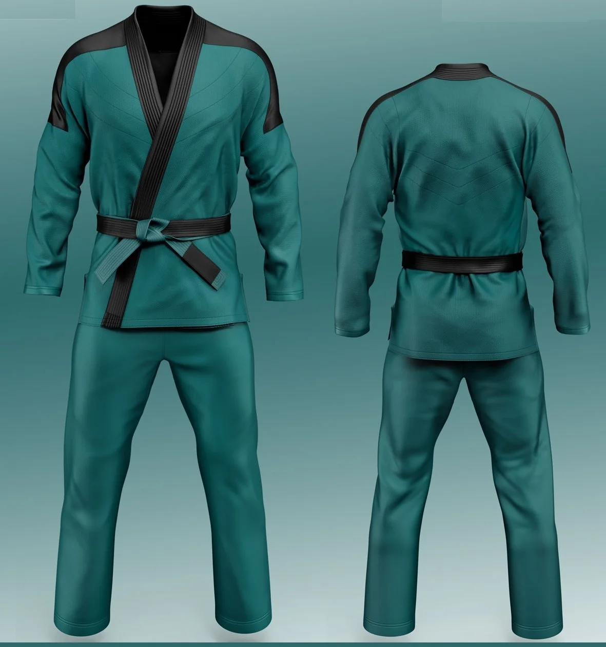 Custom Bjj Gi Uniform For Martial Arts Training Student Uniform With ...