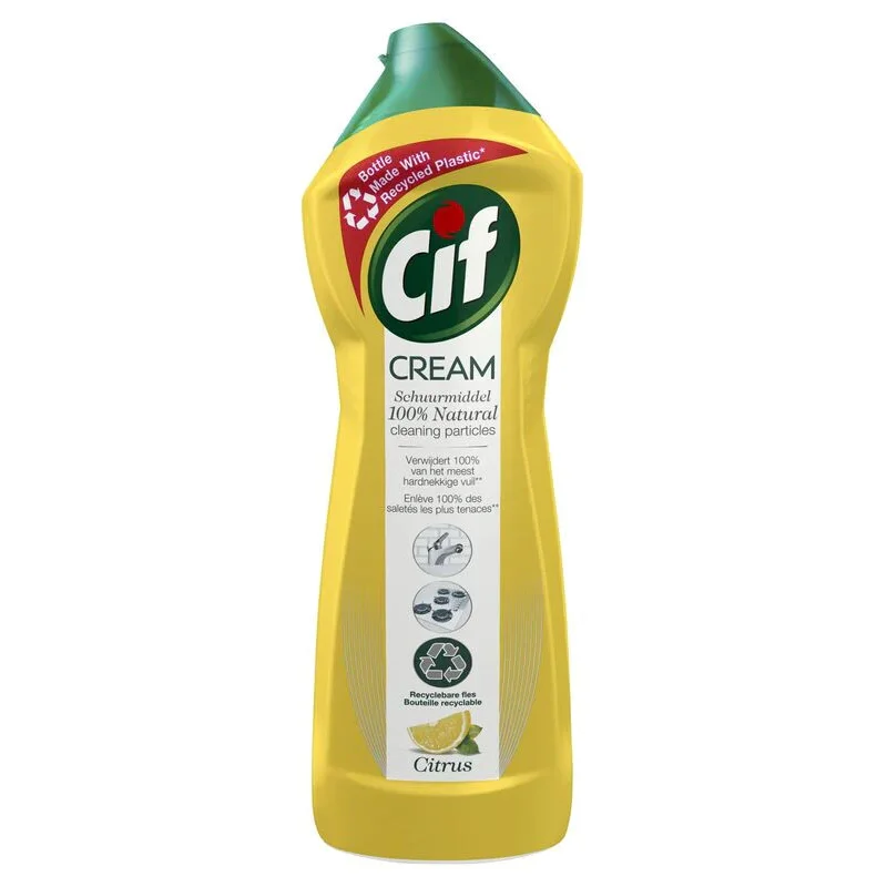 Cif Cream Lemon Detergent 750ml - Buy Cif Cream Lemon Detergent 750ml ...