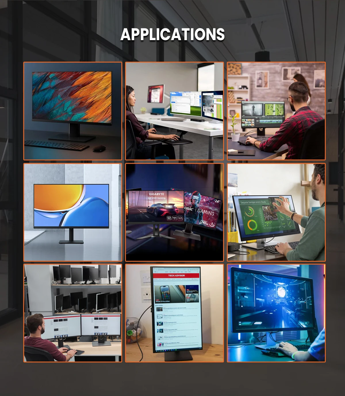 Flat Screen Pcap 24 Inch Lcd Touch Screen Monitor With Hd-mi - Buy ...