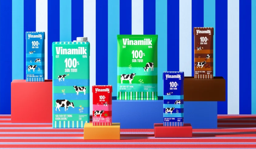 Vinamilk - Ong Tho Brand - Sweetened Condensed Milk - Strawberry Flavor ...