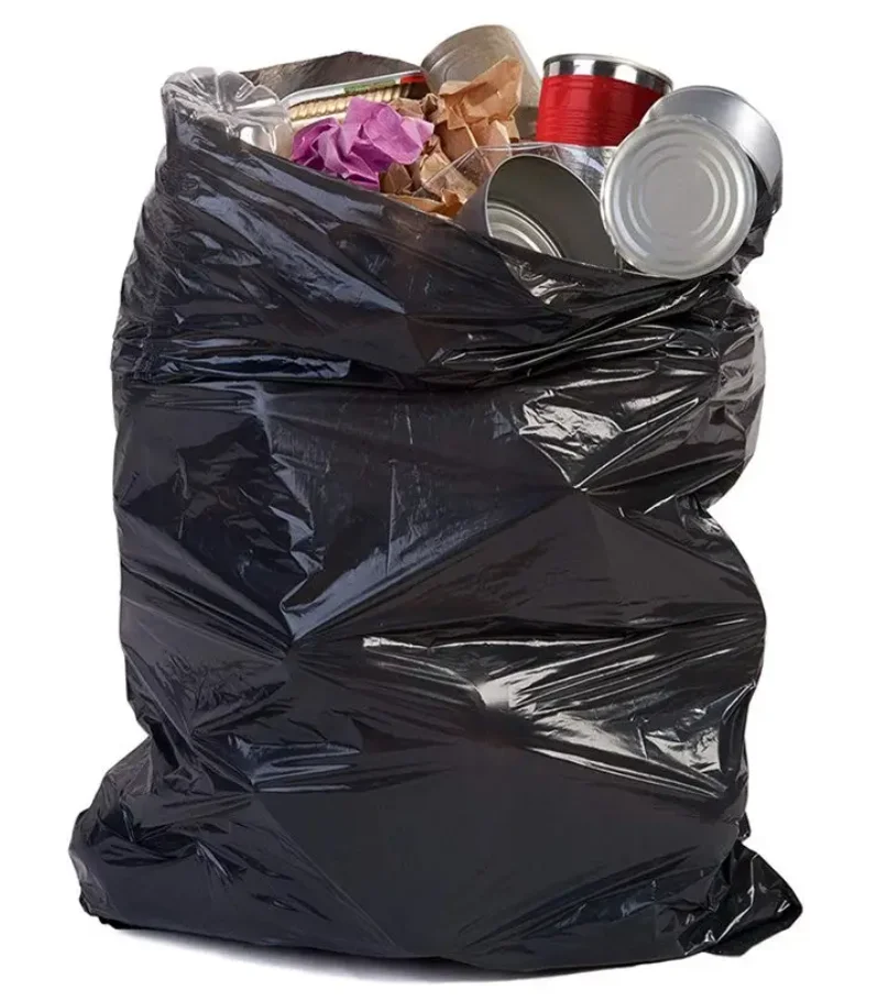 Big Capacity Trash Bag Heavy Duty 55 Gallon Black Hotel Extra Large ...