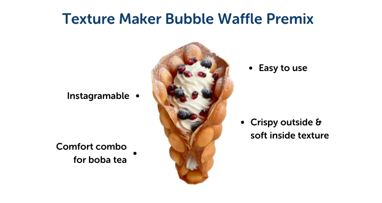 1kg- Egg Bubble Waffle Mix For Waffle Makers Boba Tea Powder - Buy ...