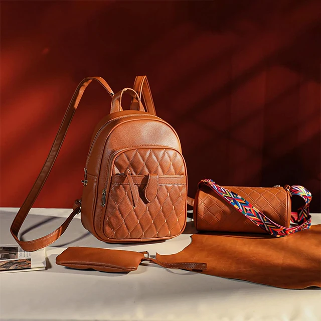 Bsci Custom Mini Backpack The Cute Leather Backpack For Traveling Women ...