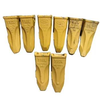 Excavator Spare Parts Bucket Teeth Digger Bucket Tooth Adapters Shanks ...