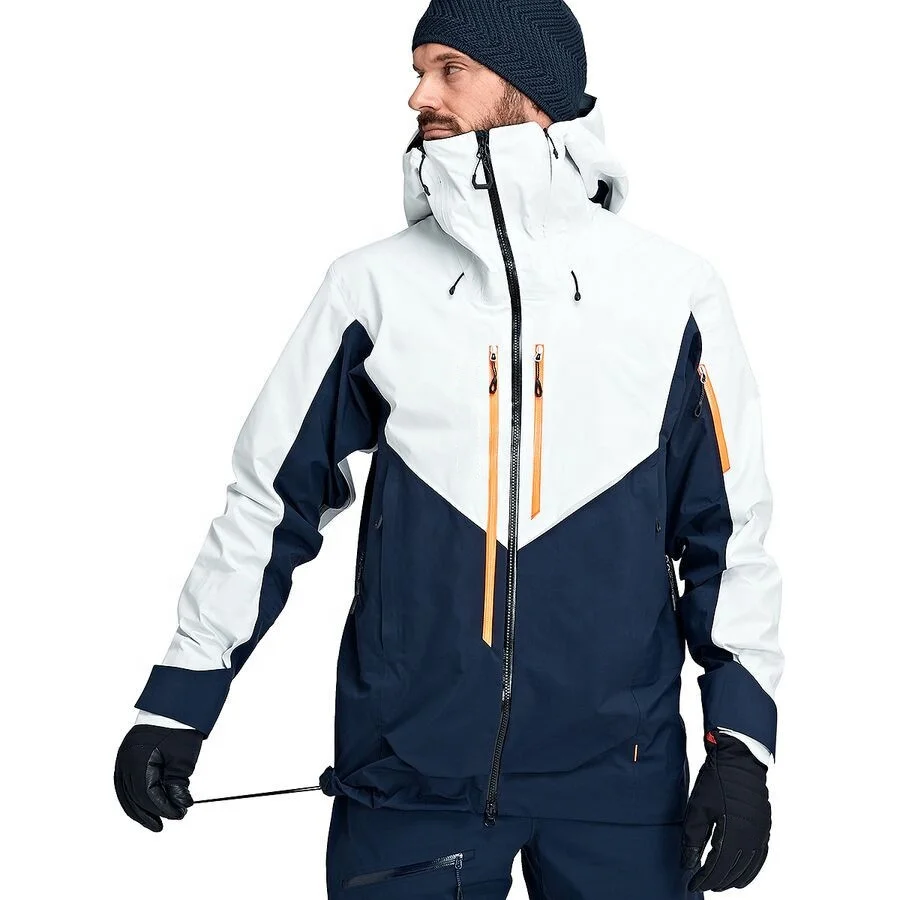 Customized Men Ski Jacket - 20000mm Waterproof & Durable