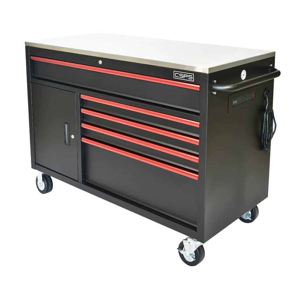 Wholesale Tool Box Cabinet 132cm 05 Drawers For Mechanic Garage Tool ...