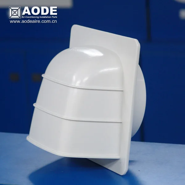 Hvac Plastic Hooded Cowl Ventilation Cover,Grill Cover With Backdraft ...