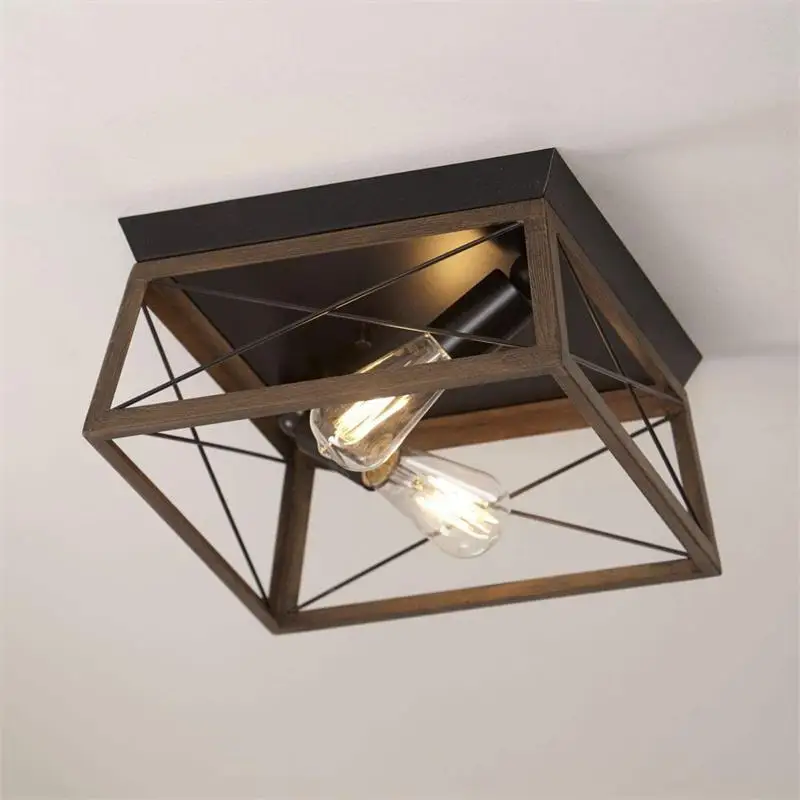 Classic Decorativet Surface Mounted Trapezoidal Ceiling Light Use In ...