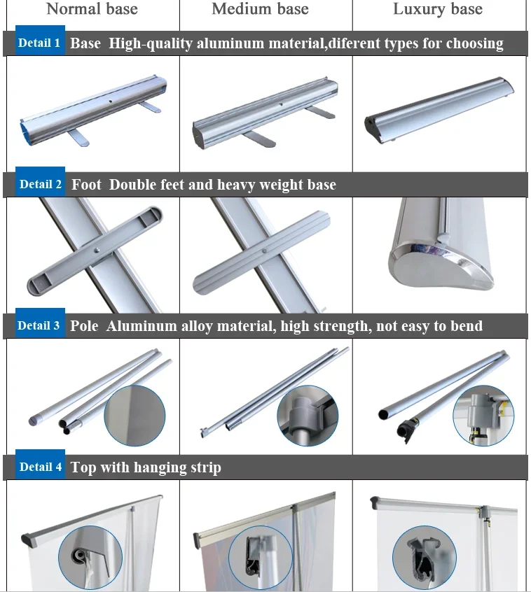 Retractable Banner - Portable Digital Printing Advertising