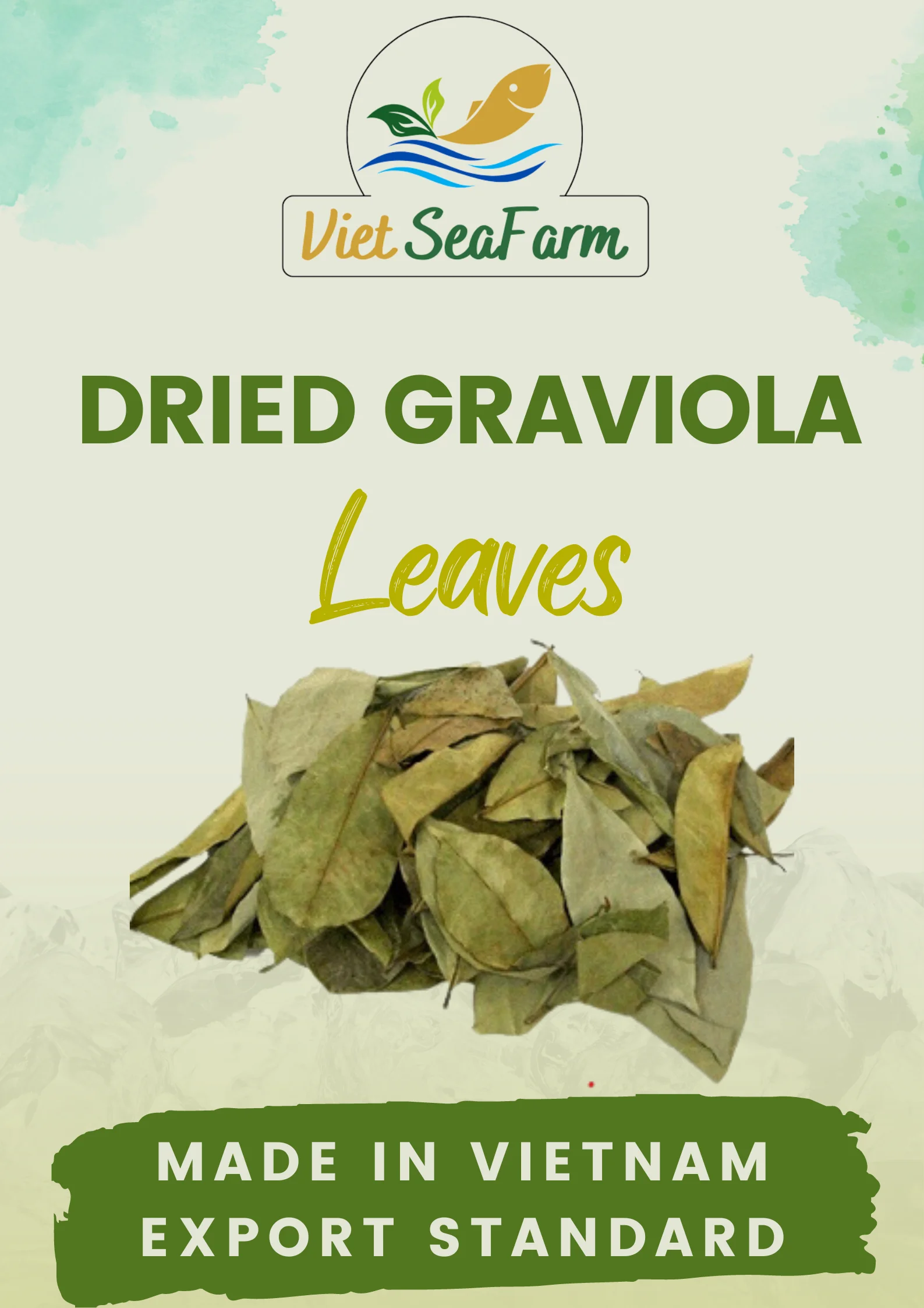 DRIED SOURSOP GRAVIOLA LEAVES - Premium Quality & Price