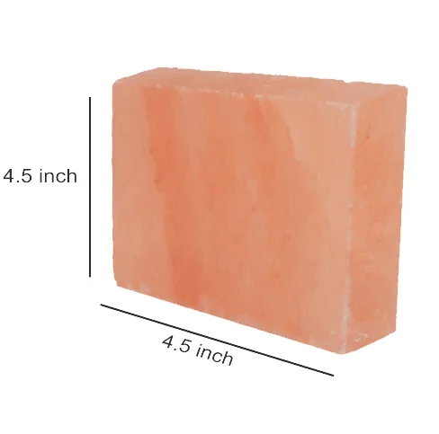 Himalayan Pink Salt Tiles Himalayan Salt Bricks With Iron Stand Without ...