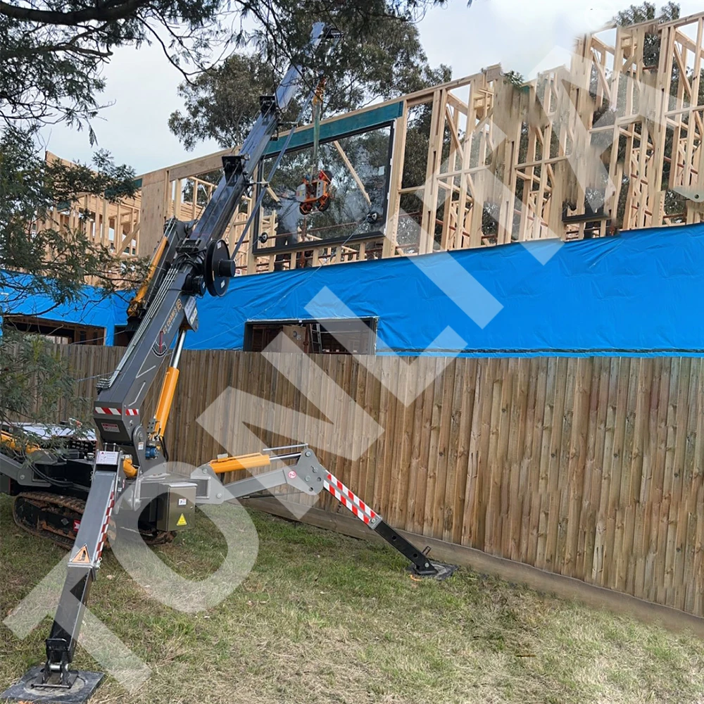 China Spider Crane Installation Telescopic Crane 2 Ton 4 Ton 5 Ton 8 ...