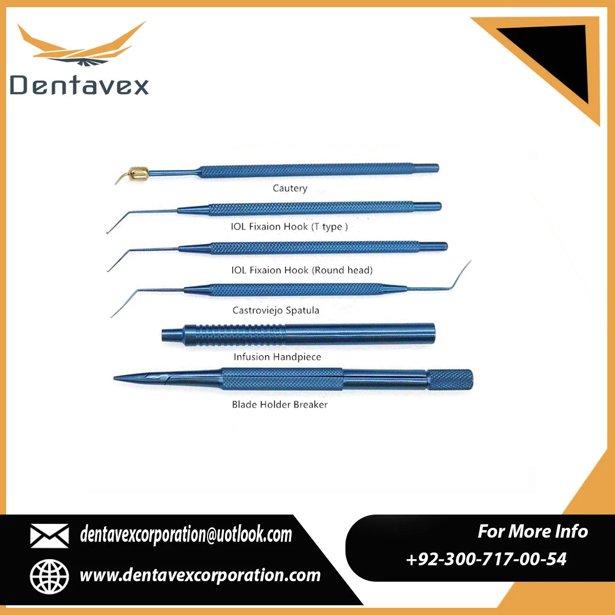 Micro Surgery Surgical Ophthalmic Instruments Set | Ophthalmology ...