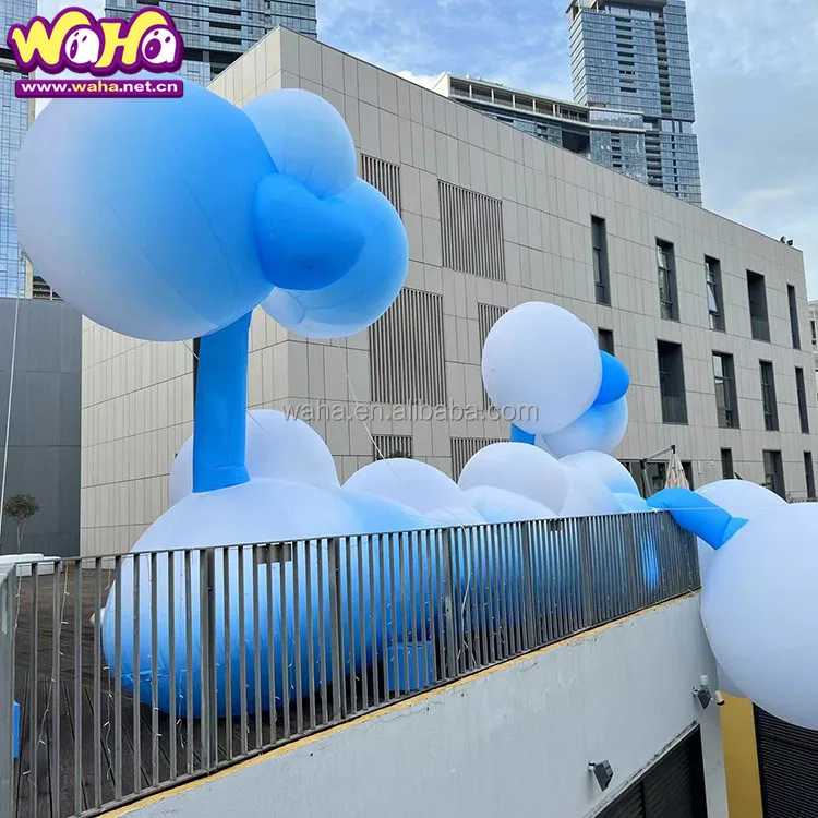 Giant Colorful Ceiling Hanging Inflatable Cloud - Buy Inflatable Cloud ...