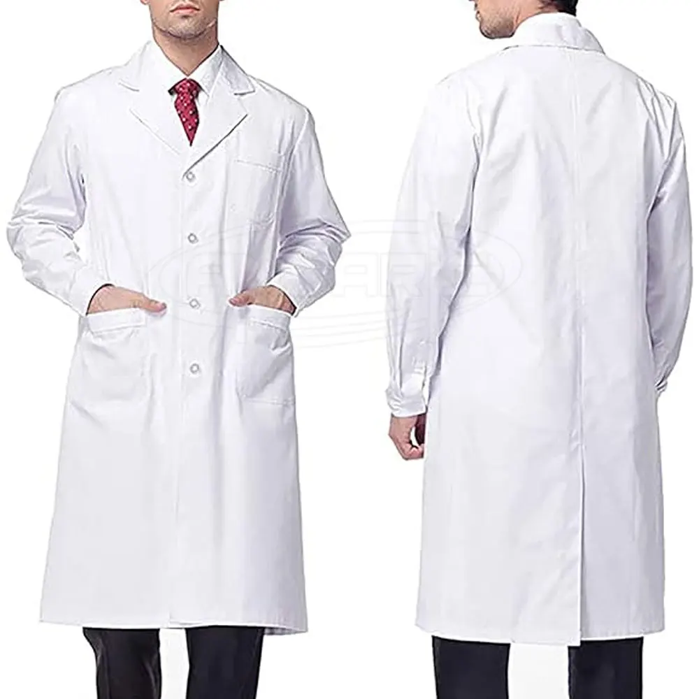 Customized Men's Lab Coat Custom Logo Design Best Quality Product Lab ...
