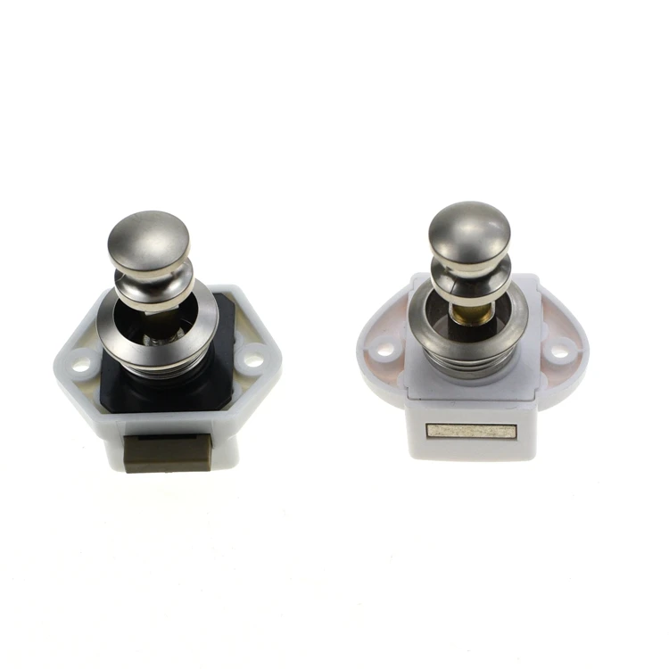 YH1826 Push Button Lock Caravan Cupboard Door Knob Latch for Home ...