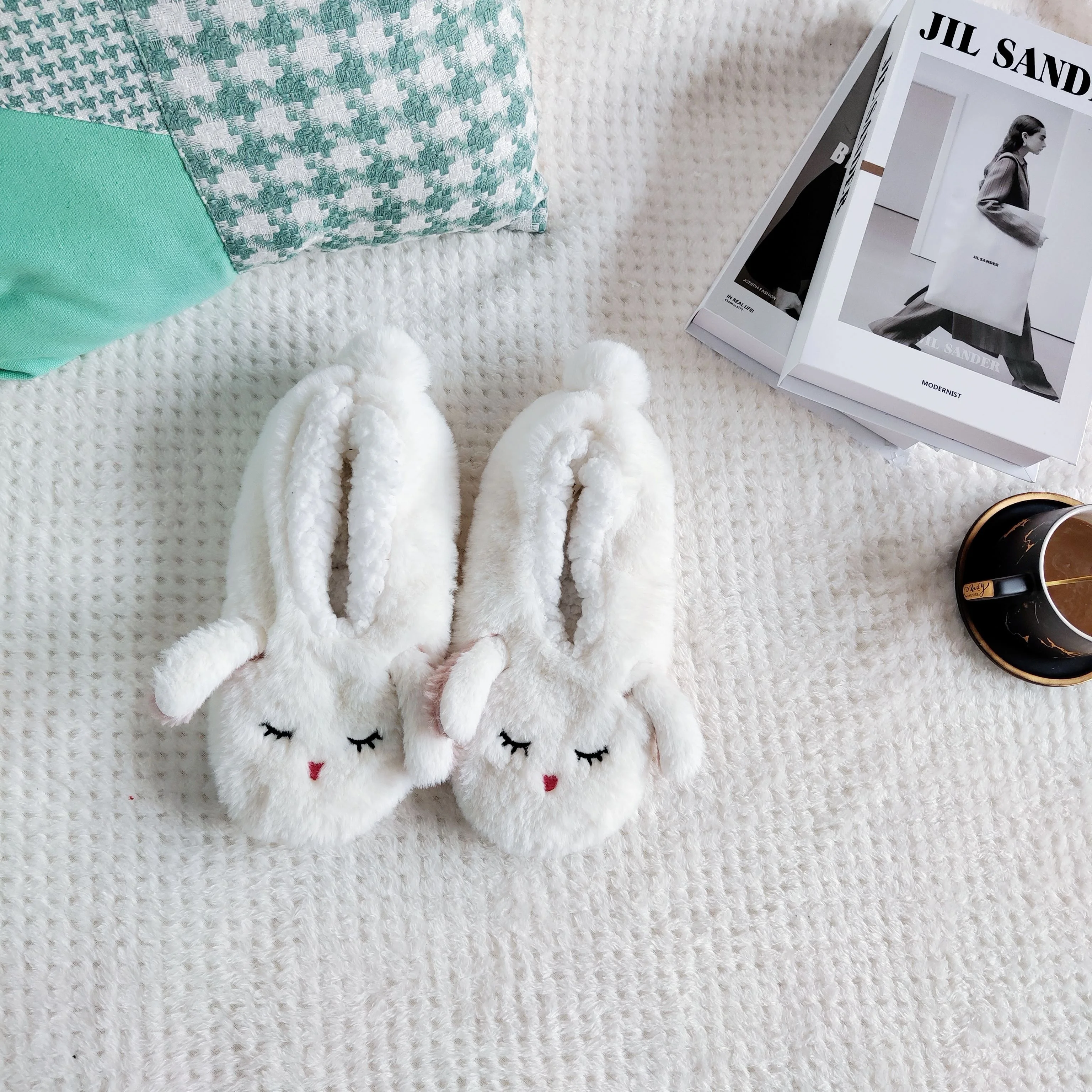 OEM Super Soft Furry Winter Sock Slippers for Women Anti-Slip and Anti ...