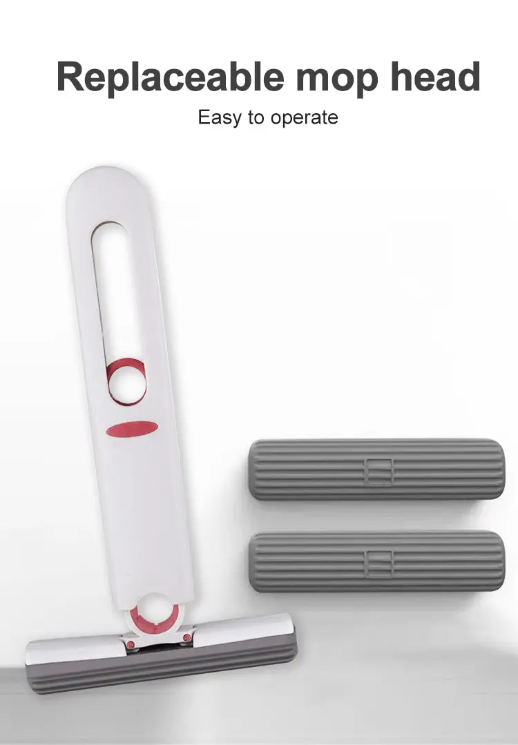 Portable Hands Free Washing Desktop Mini Mop Table Top Small Cleaning ...