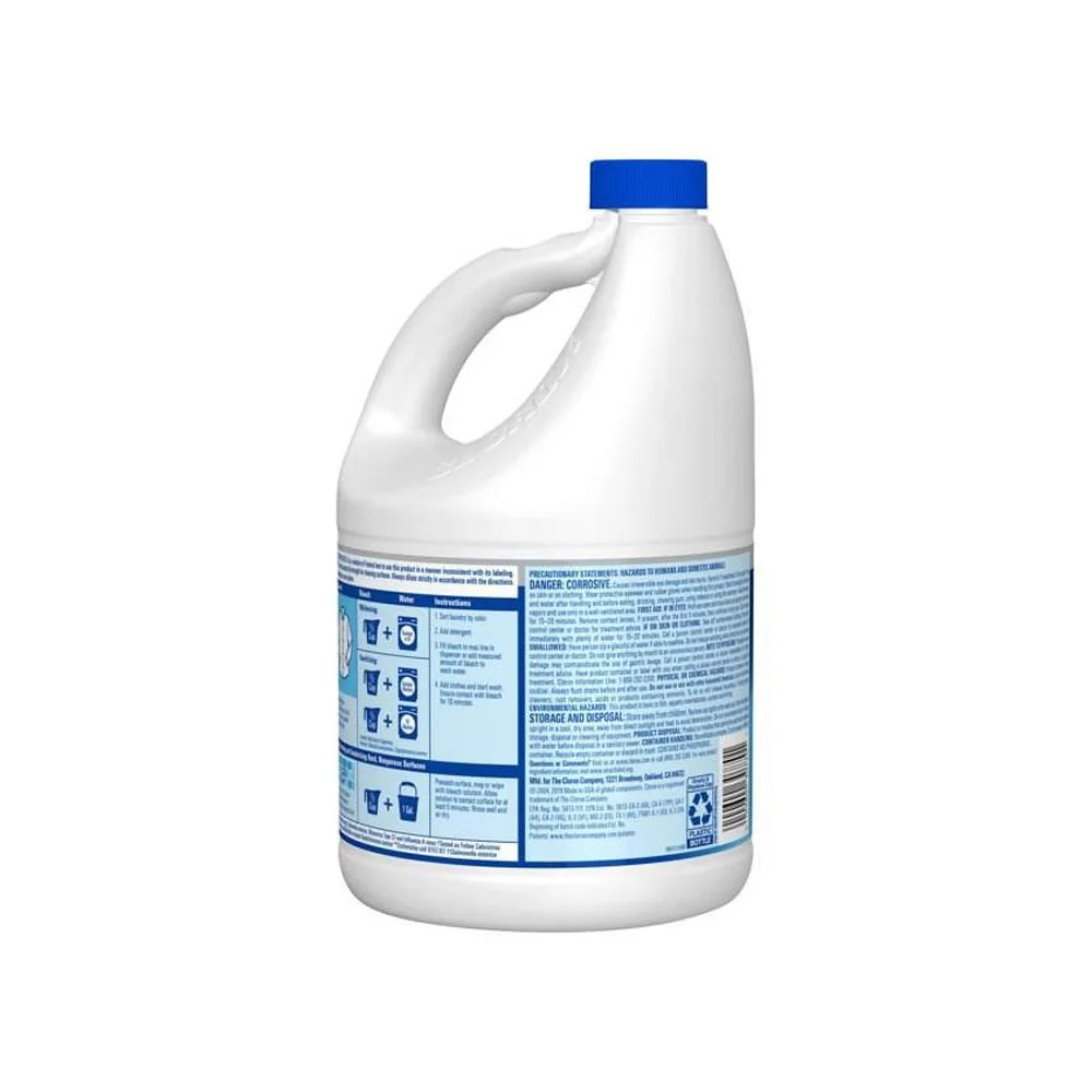 Clorox- Regular Liquid Bleach 43 Oz. For Sale Online - Buy Clorox ...