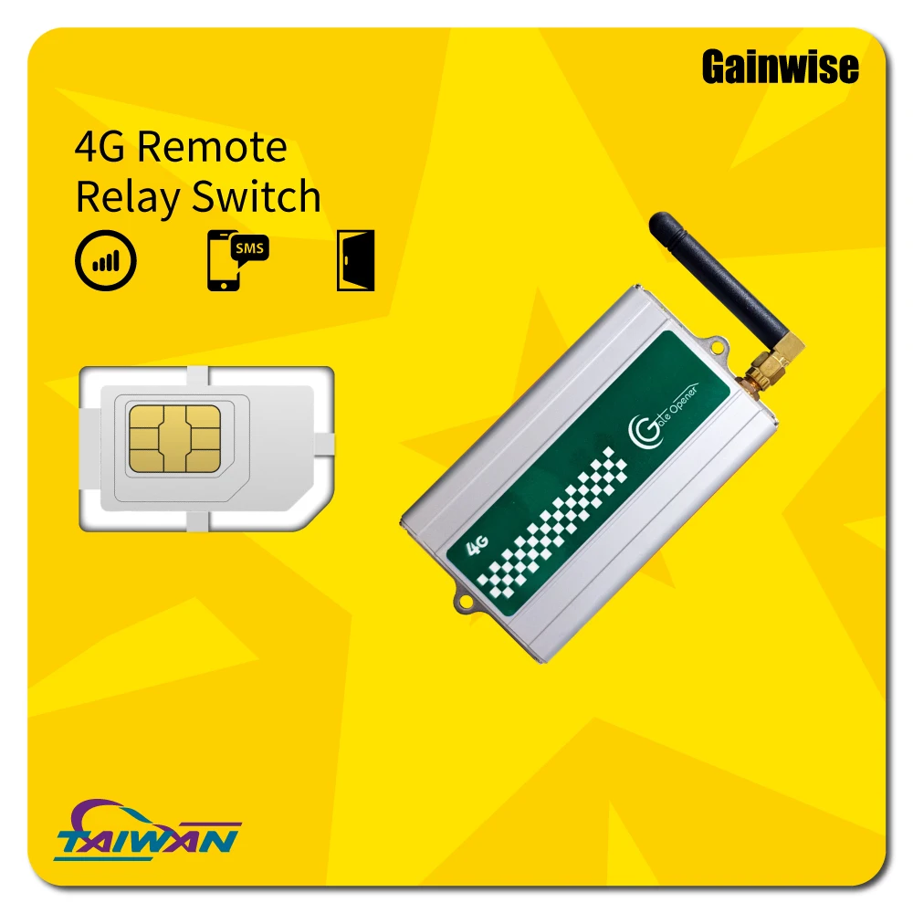 4g Lte Gate Opener Gsm Controller - Buy Gsm Opener remote Controller ...