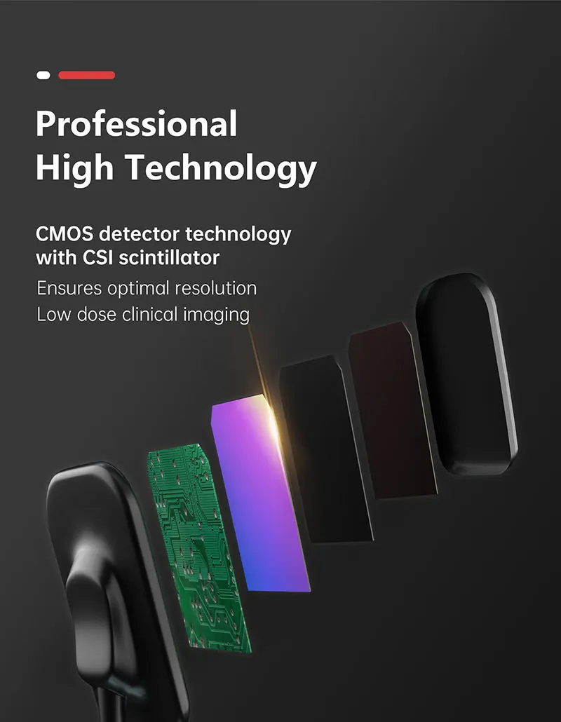 Dental Intraoral X-ray Sensor R1/ R2 Intraoral Digital Imaging System ...