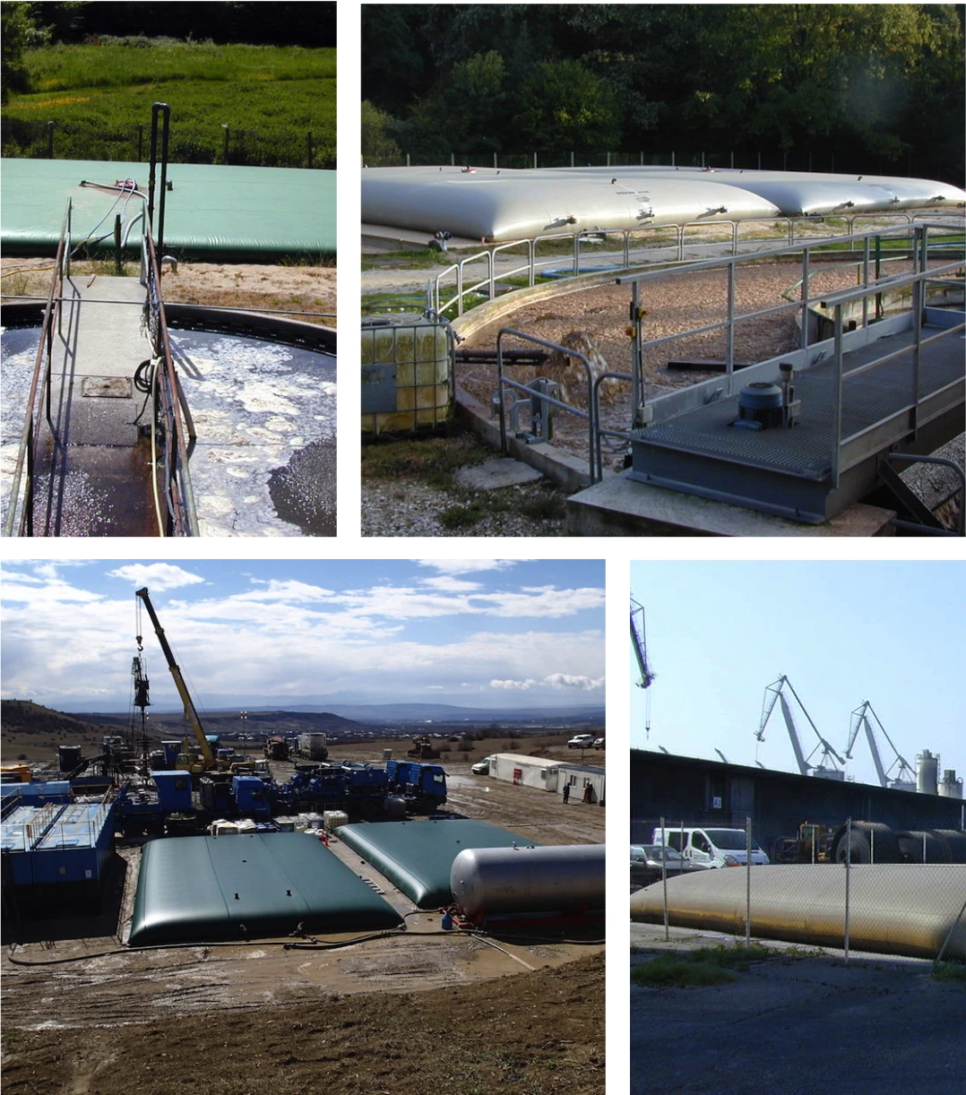 Custom Water Storage Bladder Oil Industry Liquid Storage Outdoor ...