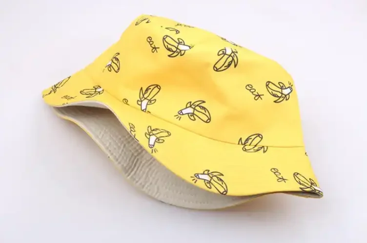 Outdoor Fishman Cap Wide Brim Beach Butterfly Prints Sun Caps Men Women ...